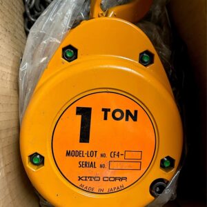 1 Ton Kito Chain Block, 10’ lift - AB Cable